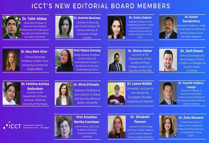ICCT's New Editorial Board Members | International Centre for Counter-Terrorism - ICCT
